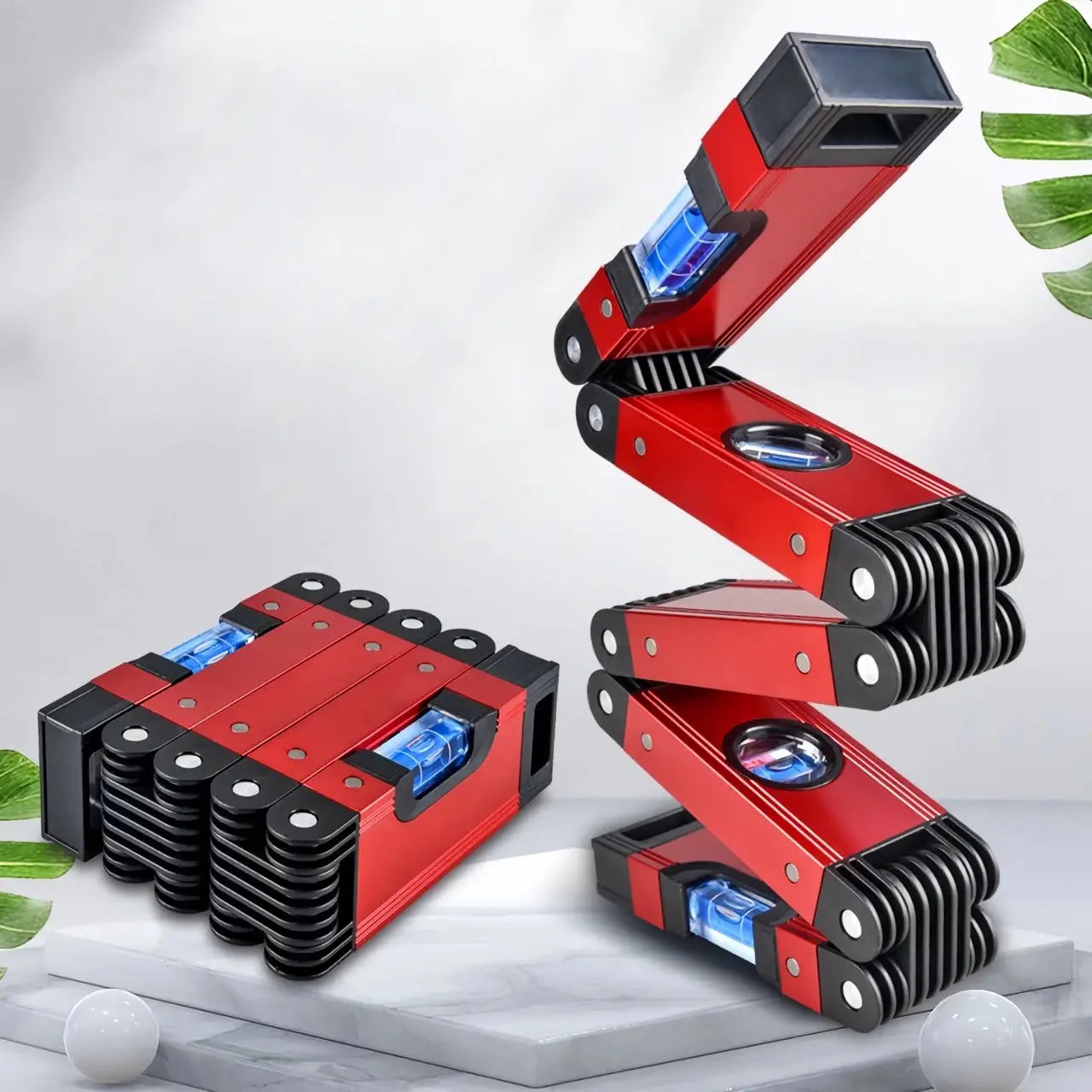 Magnetic Foldable Level Ruler - Dazpy