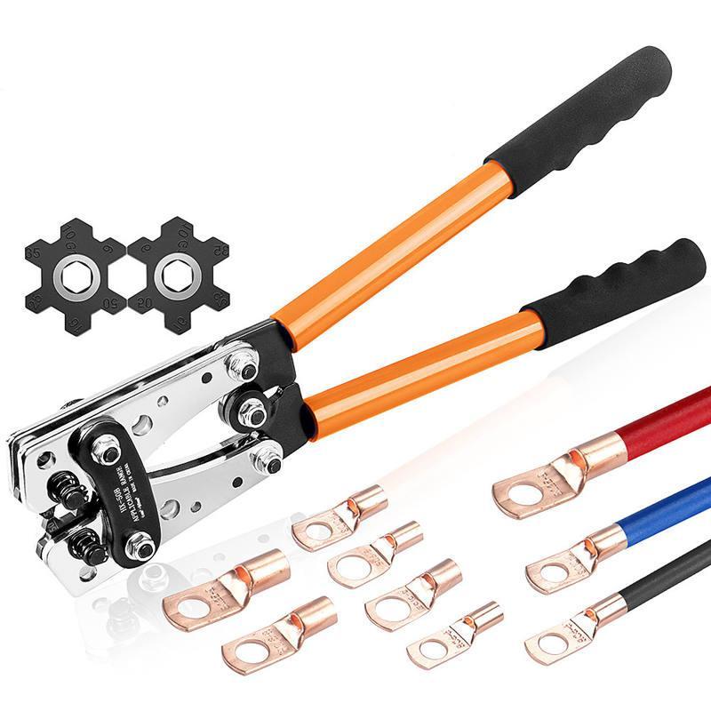 Hex Crimp Tool for Tube Terminals - Dazpy