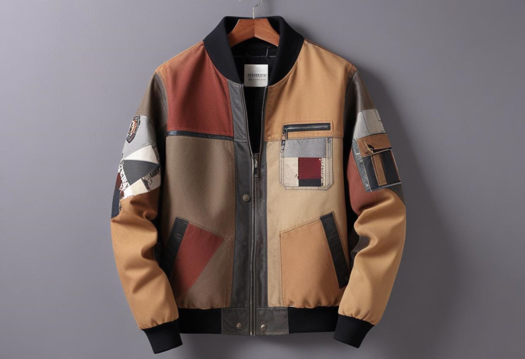 Men's Slim Fit Patchwork Jackets: Who Should Wear Them and How to Style ...